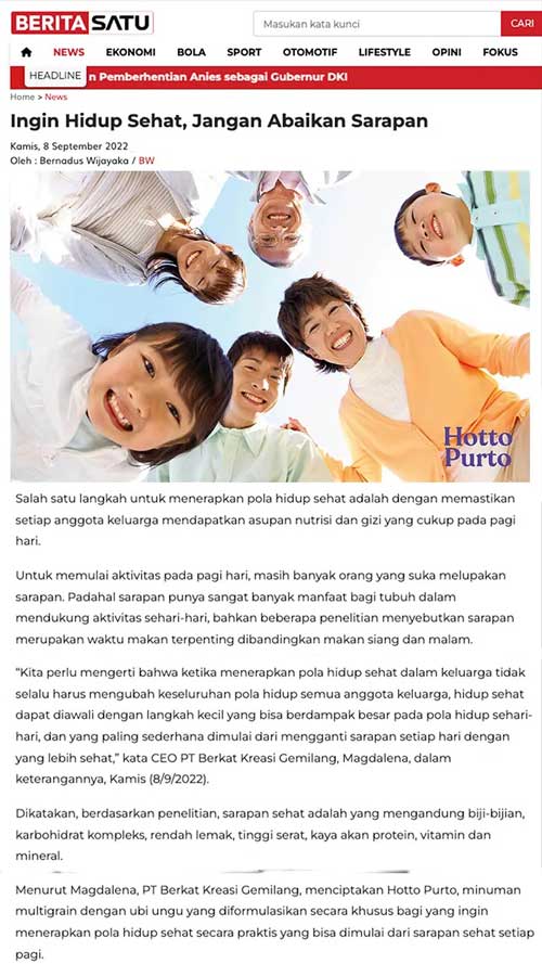 Tempat Beli Produk Hotto Multigrain – Hotto Official