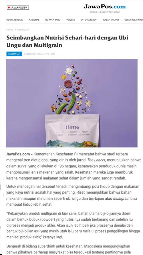 Tempat Beli Produk Hotto Multigrain – Hotto Official