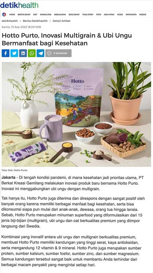 Hotto – Tempat Beli Produk Hotto Multigrain